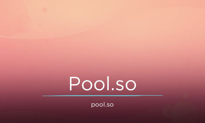 Pool.so is for sale