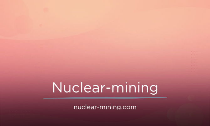 Nuclear-mining.com is for sale