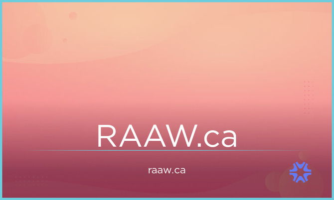 RAAW.ca — Premium Domain For Sale | Atom