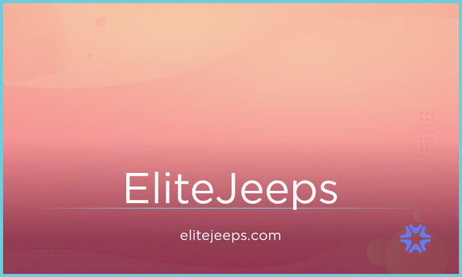 EliteJeeps: The domain name EliteJeeps.com is for sale