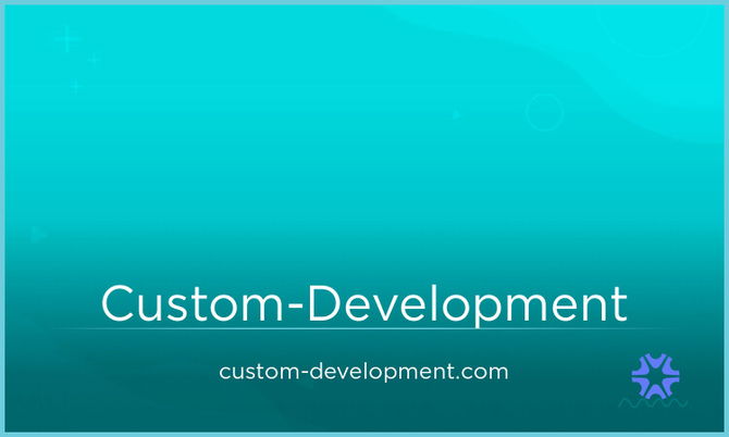 Custom-Development: The domain name Custom-Development.com is for sale