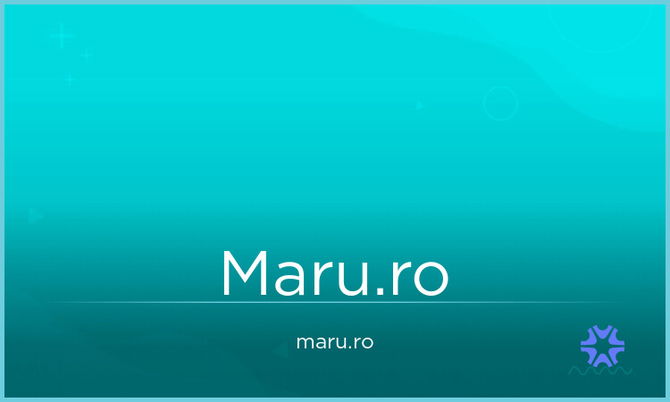 Maru.ro: The domain name Maru.ro is for sale