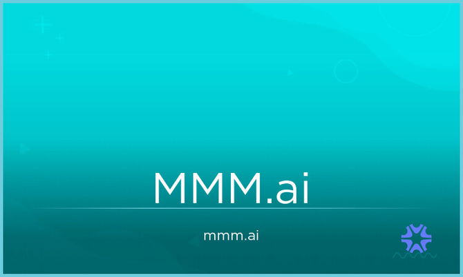 MMM.ai is for sale