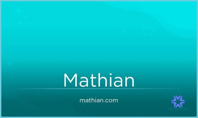 mathian: The domain name mathian.com is for sale