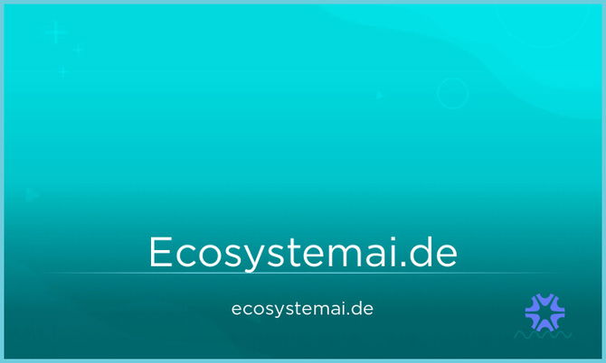 EcosystemAI.de: The domain name EcosystemAI.de is for sale