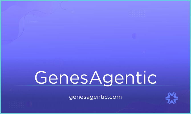 genesagentic.com — Premium Domain For Sale | Atom