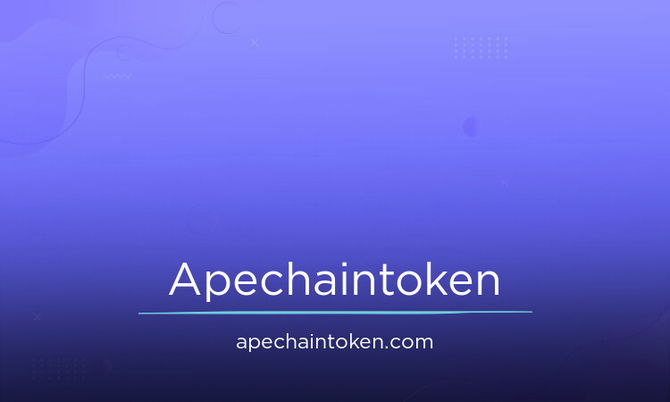 ApeChainToken.com — Premium Domain For Sale | Atom