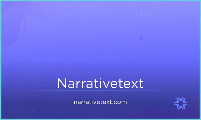 NarrativeText.com — Premium Domain For Sale | Atom