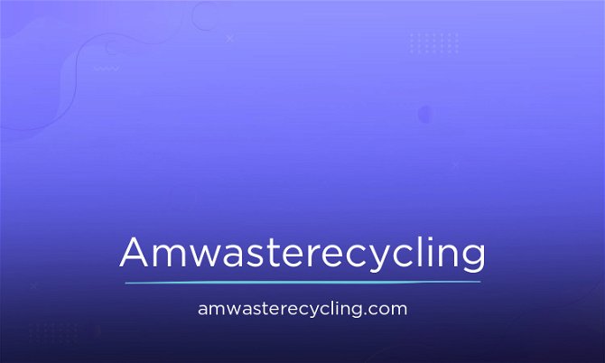 amwasterecycling.com — Premium Domain For Sale | Atom