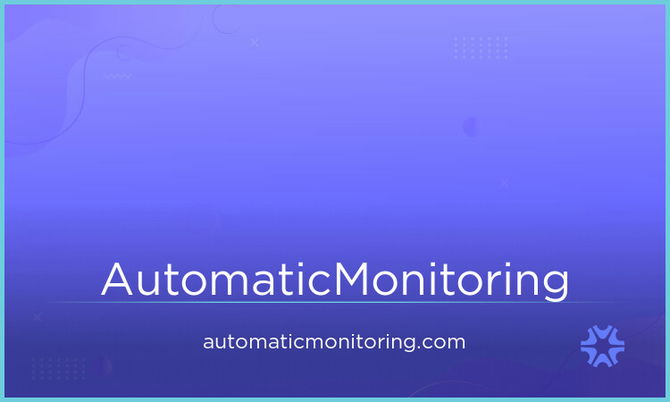 AutomaticMonitoring: The domain name AutomaticMonitoring.com is for sale
