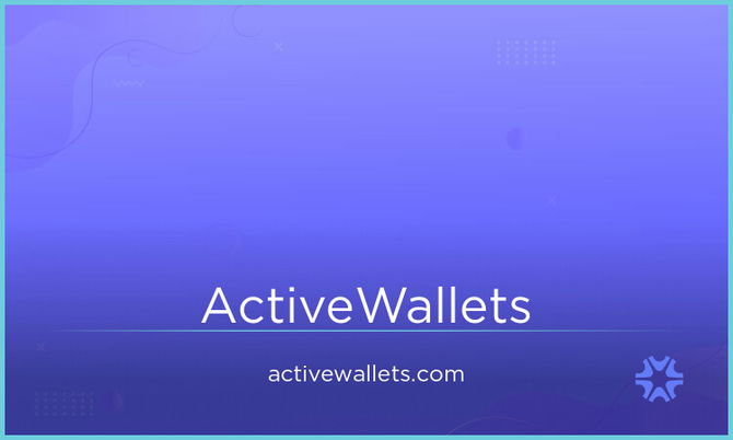 ActiveWallets.com is for sale