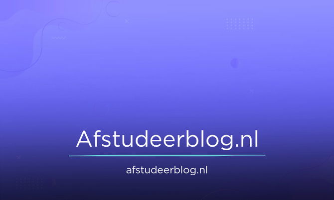 AfstudeerBlog.nl: The domain name AfstudeerBlog.nl is for sale