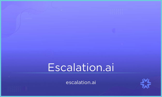 Escalation.ai: The domain name Escalation.ai is for sale