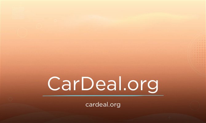 CarDeal.org is for sale