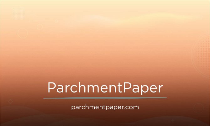 ParchmentPaper.com is for sale