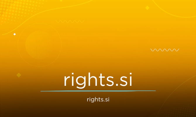 Rights.si — Premium Domain For Sale | Atom