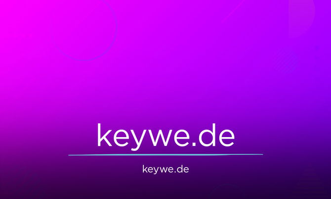 keywe.de: The domain name keywe.de is for sale