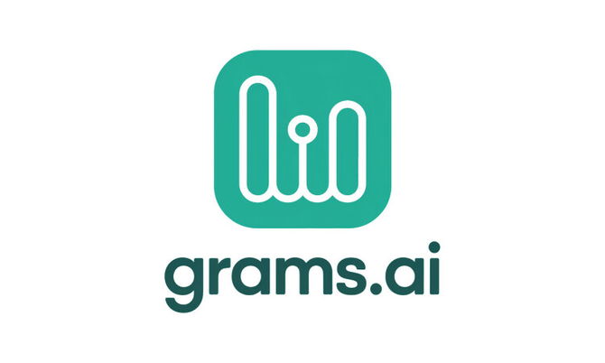 Grams.ai: The domain name Grams.ai is for sale