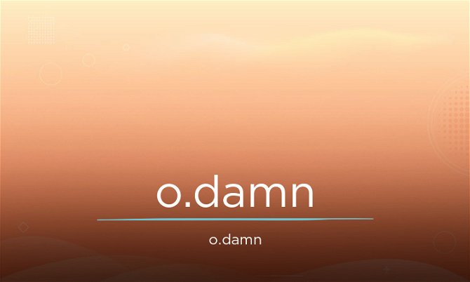 O.damn is for sale
