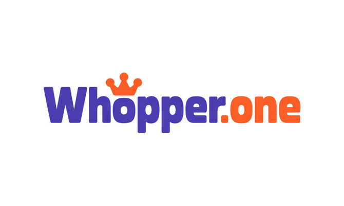 Whopper.One: The domain name Whopper.One is for sale