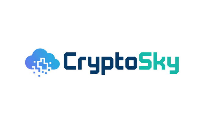 CryptoSky: The domain name CryptoSky.com is for sale
