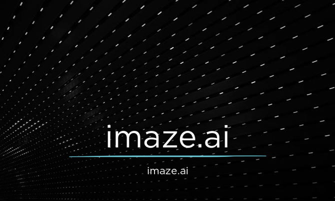 Imaze.AI: The domain name Imaze.AI is for sale