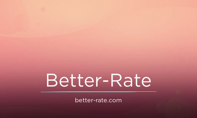 Better-Rate: The domain name Better-Rate.com is for sale