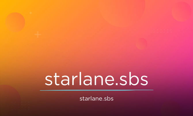 StarLane.sbs — Premium Domain For Sale | Atom