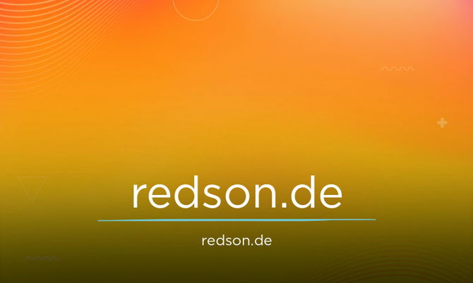 redson.de — Premium Domain For Sale | Atom